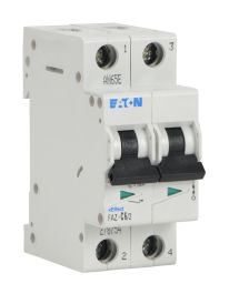 Eaton miniature supplementary protector, 6A, 480Y / 277 VAC / 96 VDC, 2 ...