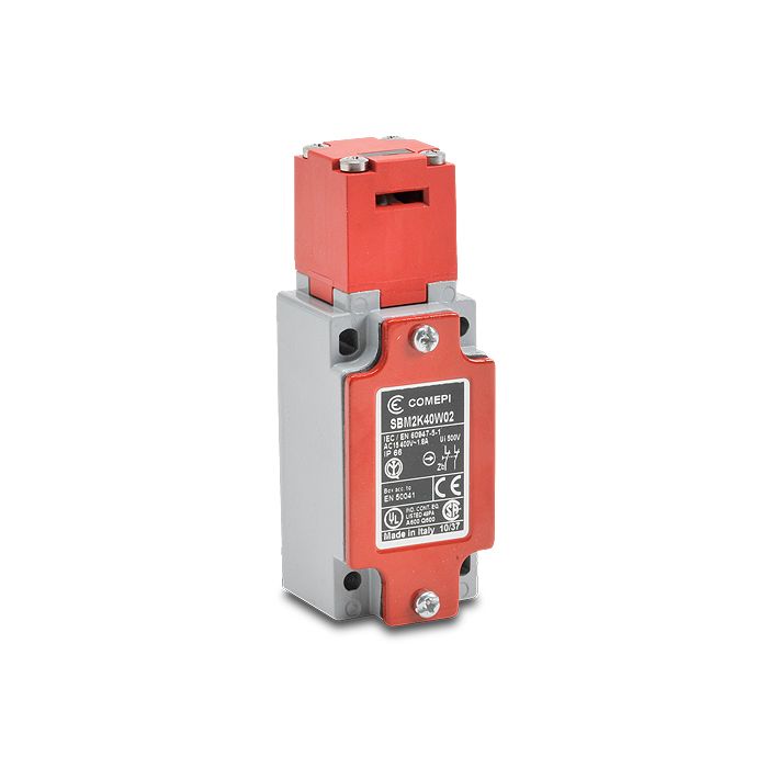 Comepi safety switch, tongue (key) interlock, 90-degree adjustable head ...