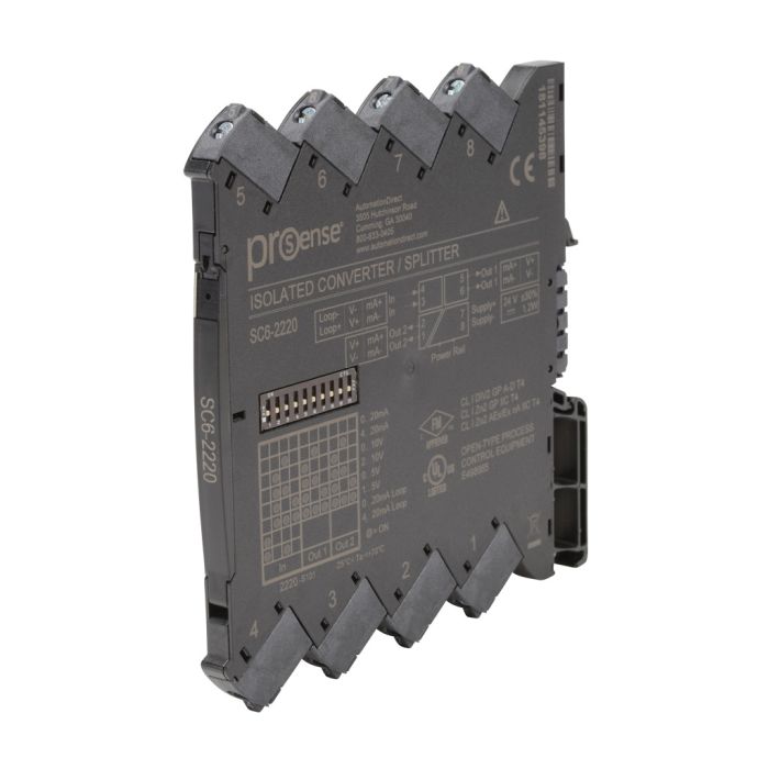 ProSense signal conditioner, isolated, current or voltage input, (2 ...