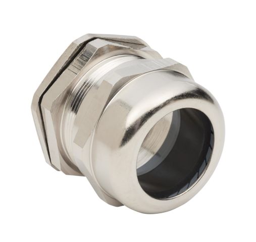 Bimed cable gland, M50 x 1.5 mm thread type, nickel-plated brass ...
