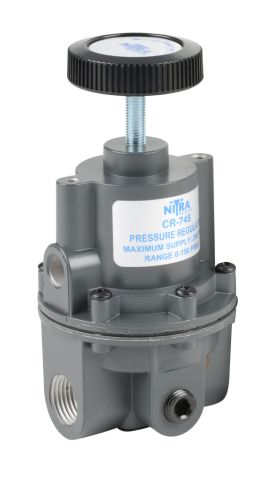 NITRA precision pneumatic regulator, 1/2in female NPT inlet(s), 1/2in ...